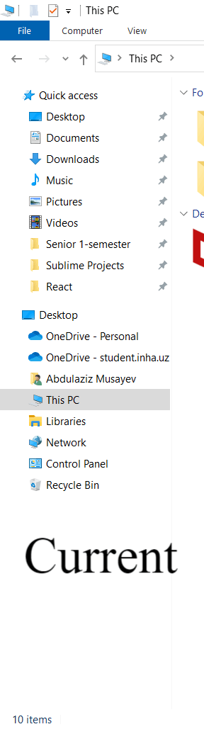 How to restore left sidebar in File Explorer? - Microsoft Q&A