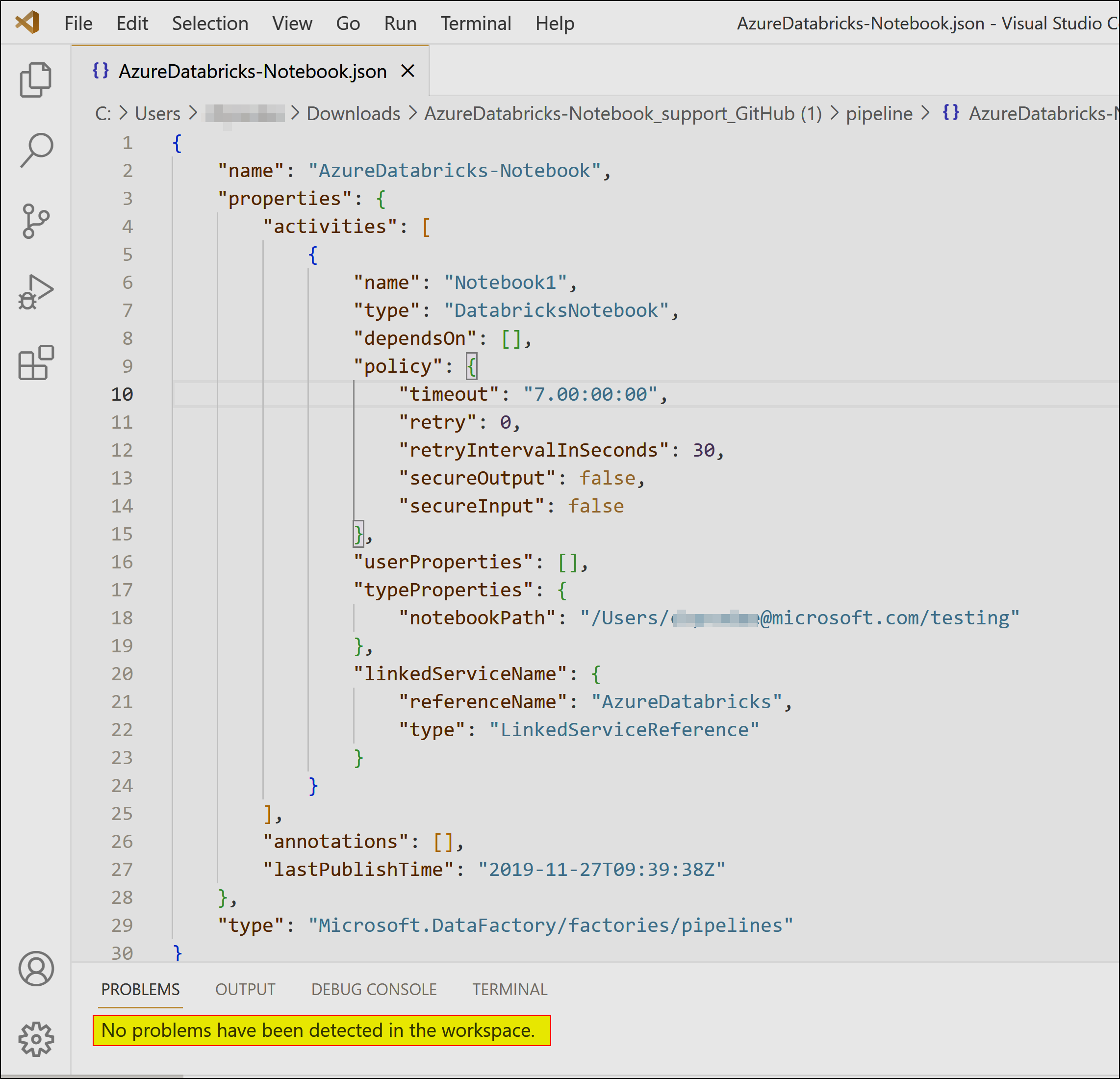 ARM Template Warnings - Microsoft Q&A