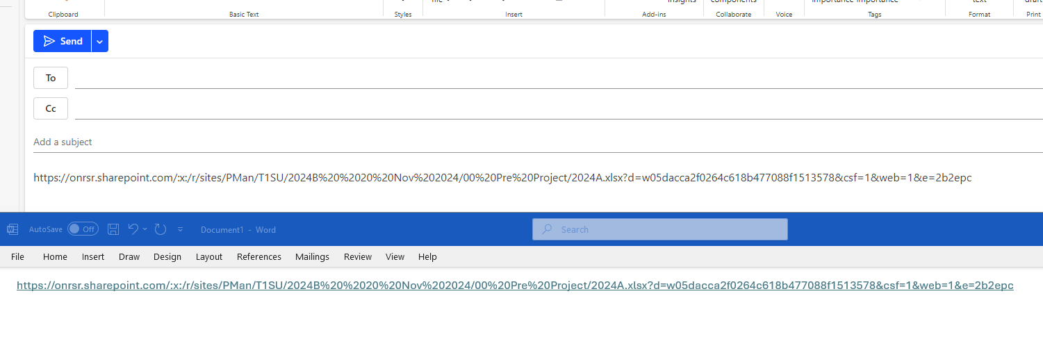 Sharepoint link not resolving in OWA - Microsoft Q&A