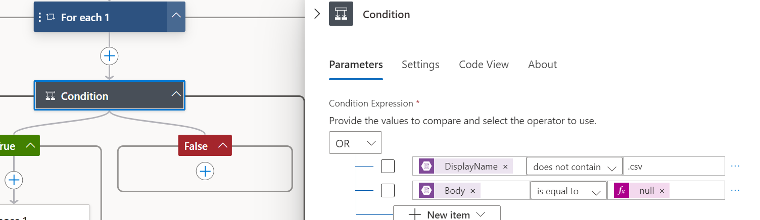 I have created .csv file in logic app each time when the flow runs the ... I have created .csv file in logic app each time when the flow runs the ...