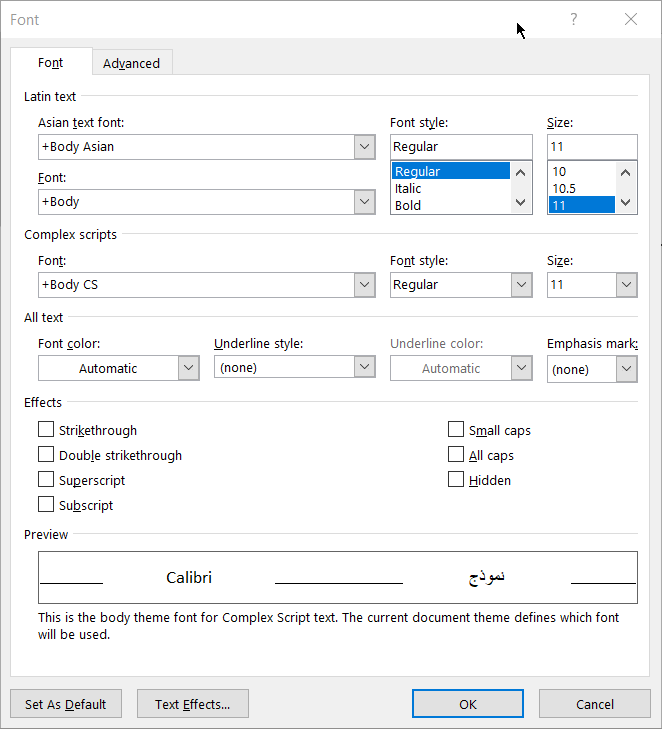 Where is the font dialog launch box launcher in Microsoft 365 ...