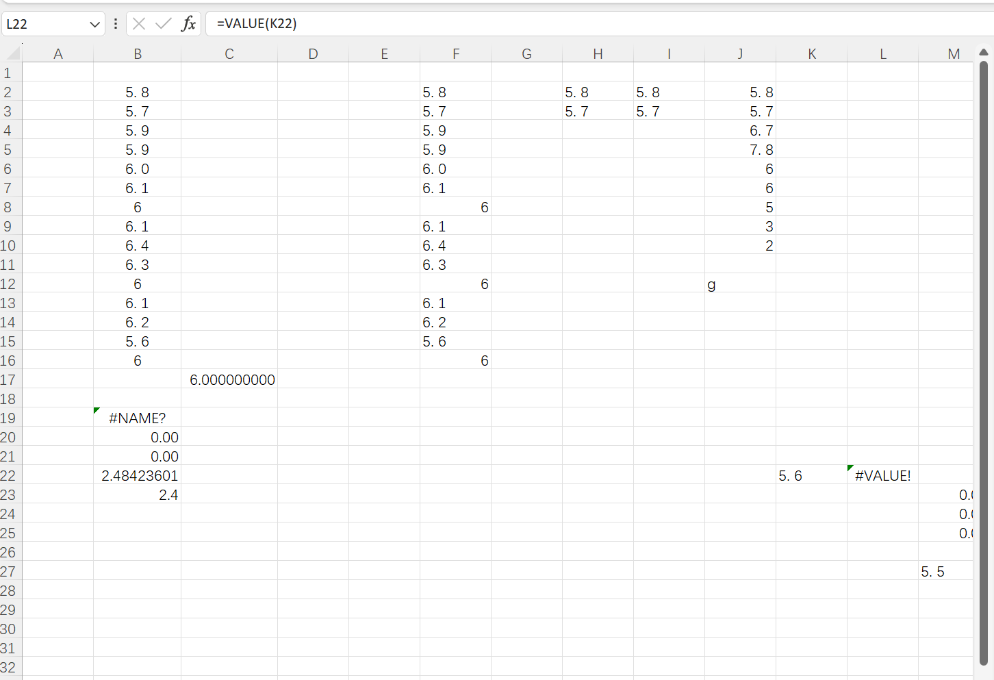 Why can`t I enter decimals as numbers in Excel on my computer,and why ...