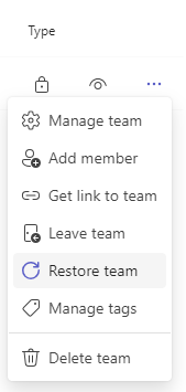 How can I restore an archived class in Teams? - Microsoft Q&A