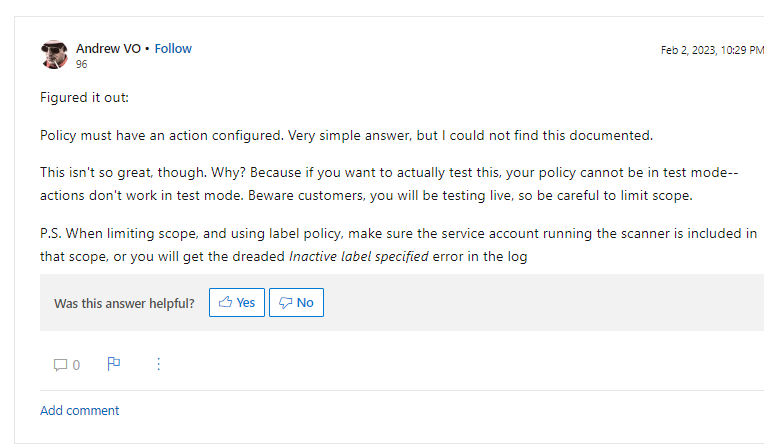 Error in AIP scanner log: MSIP.Scanner (11824) Rule: contains ... Error in AIP scanner log: MSIP.Scanner (11824) Rule: contains ...