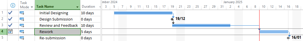 How to Reflect Delays Without Using "Must Start On" Constraints in MS ...