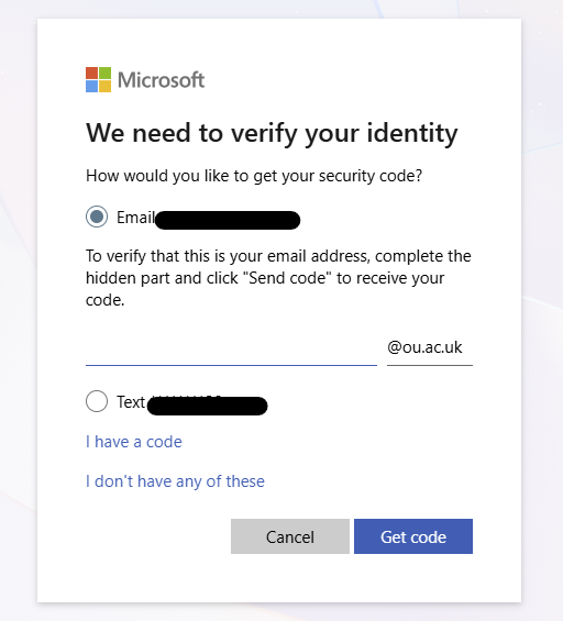 Locked out from my Personal Azure Account because I lost backup of ...