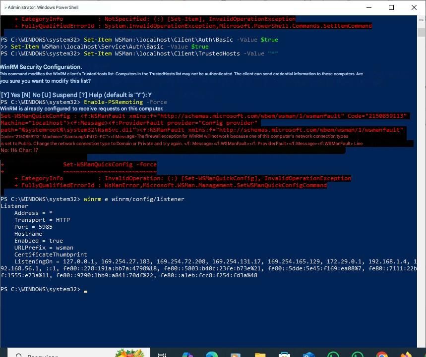 Unable to Use PowerShell Remoting (WinRM) on Google Cloud Windows Server VM Due to Public ...