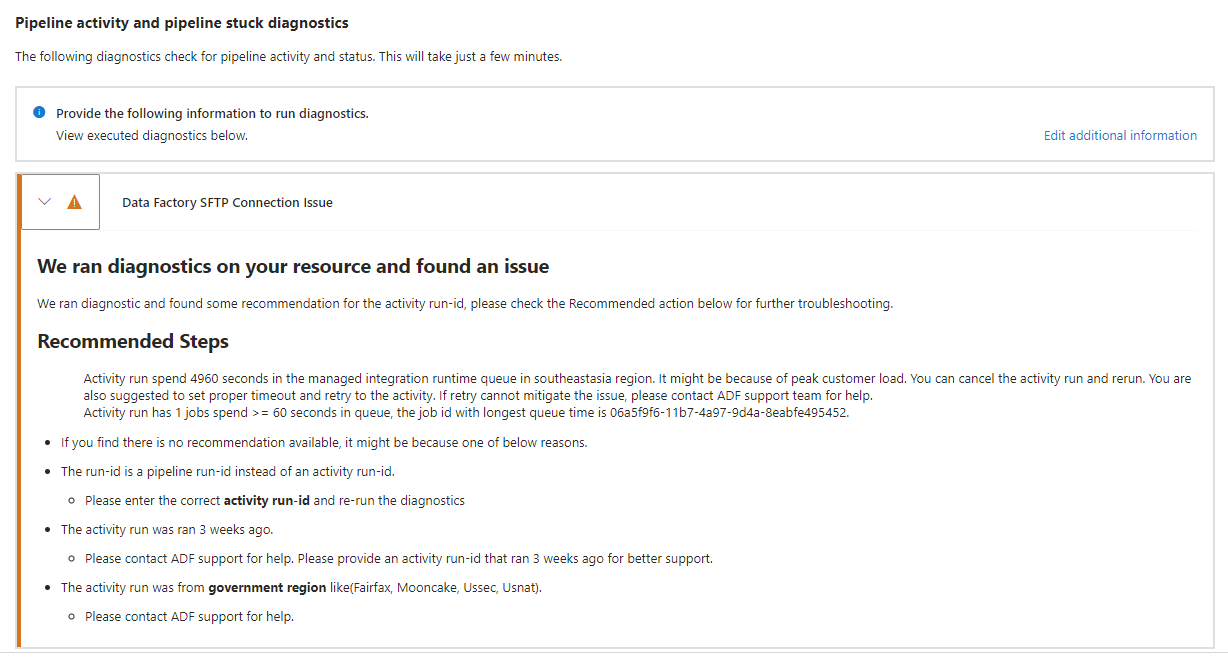 Adf Data Flow Acitivity Stuck In Queued Status When The Pipelines Run Microsoft Qanda