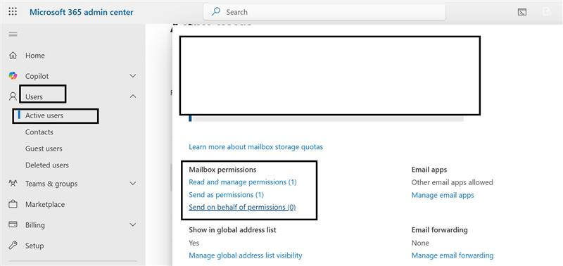 Send on behalf - Microsoft Q&A