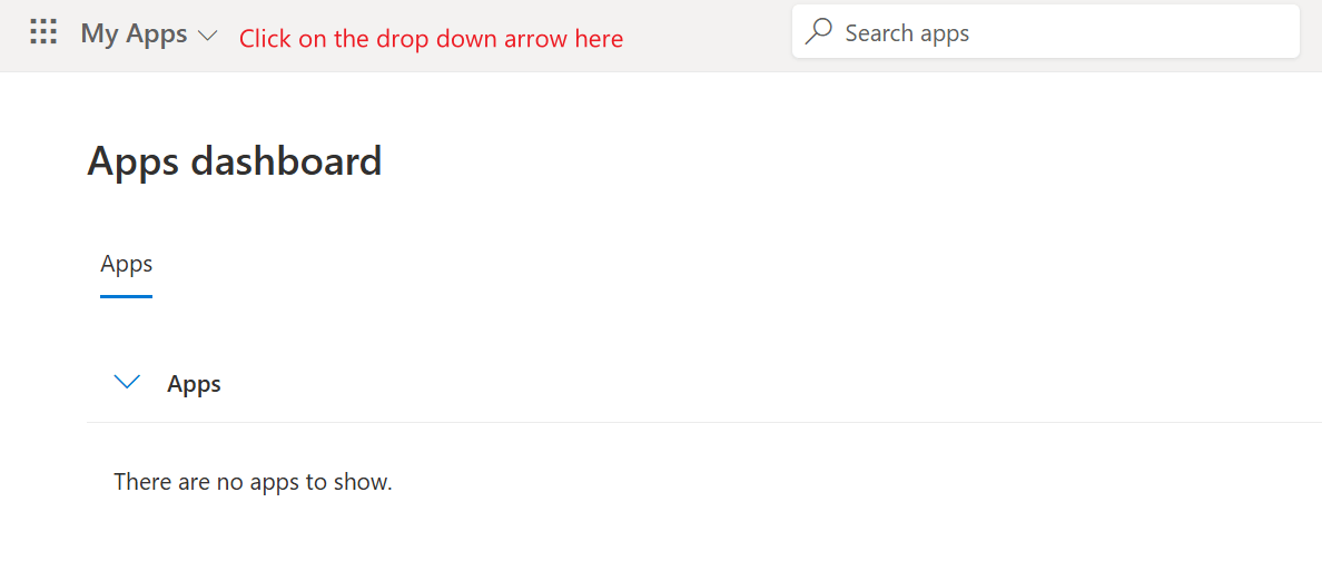 external users, Apps Dashboard is blank - Microsoft Q&A