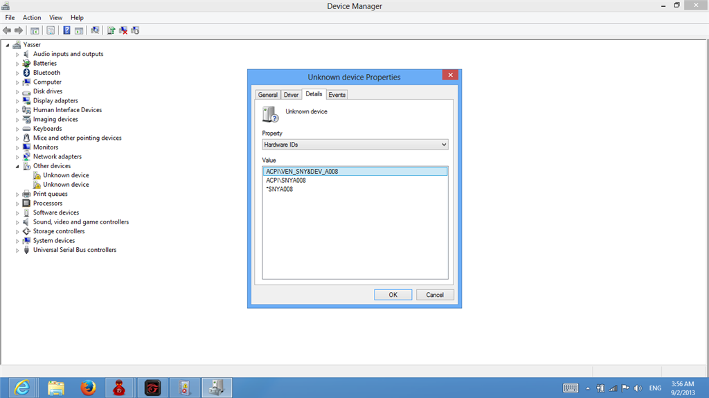 Two unknown devices in Device Manager. - Microsoft Q&A