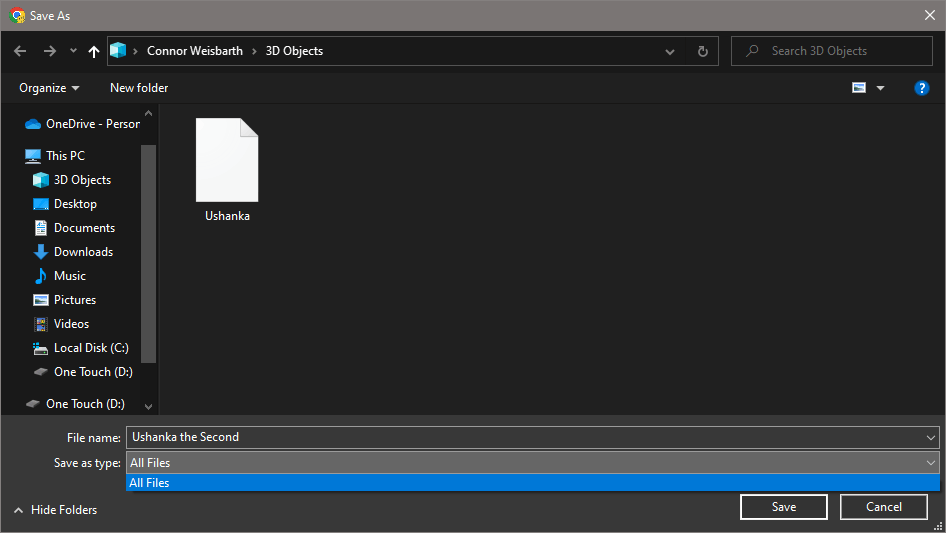 Why are all of the images I save from the web showing up as blank page ...