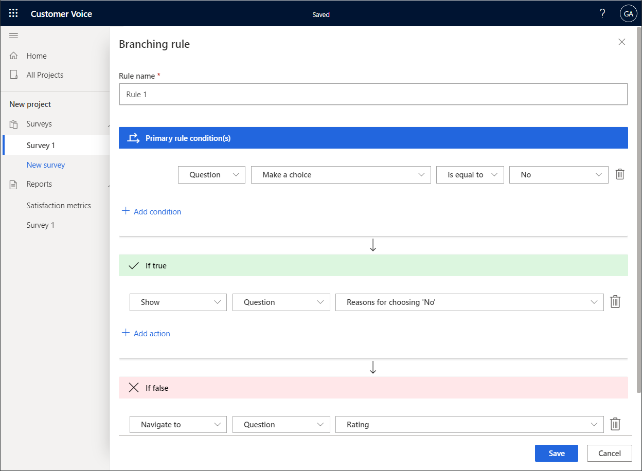 form, comment to a No Selection - Microsoft Q&A