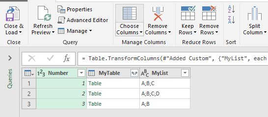 Transforming table in Power Query (Bill Of Materials from vertical to ...