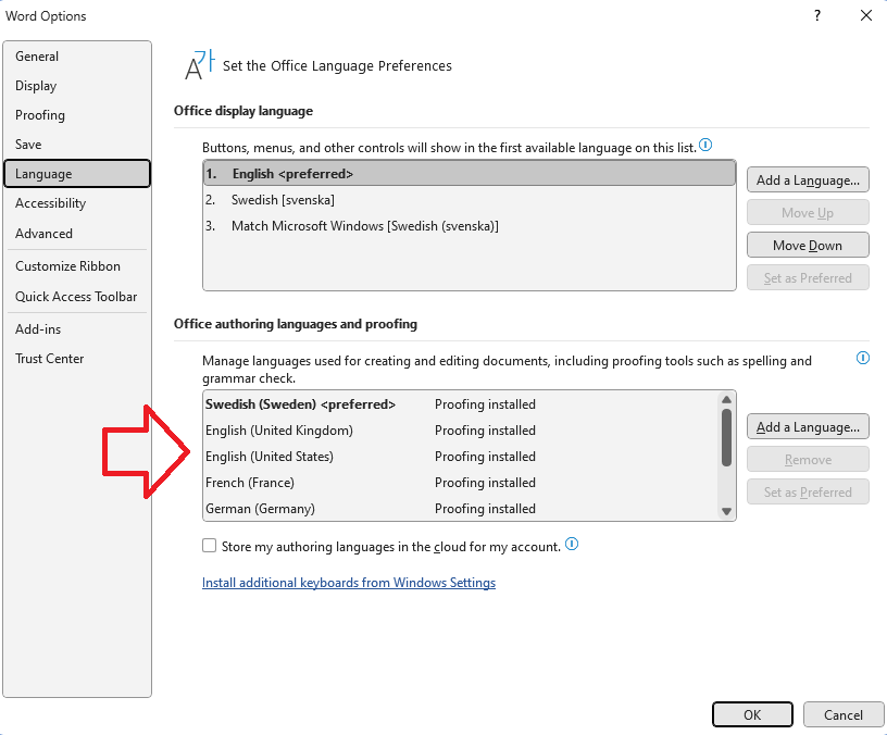 How to change the word show/hide setting? - Microsoft Q&A