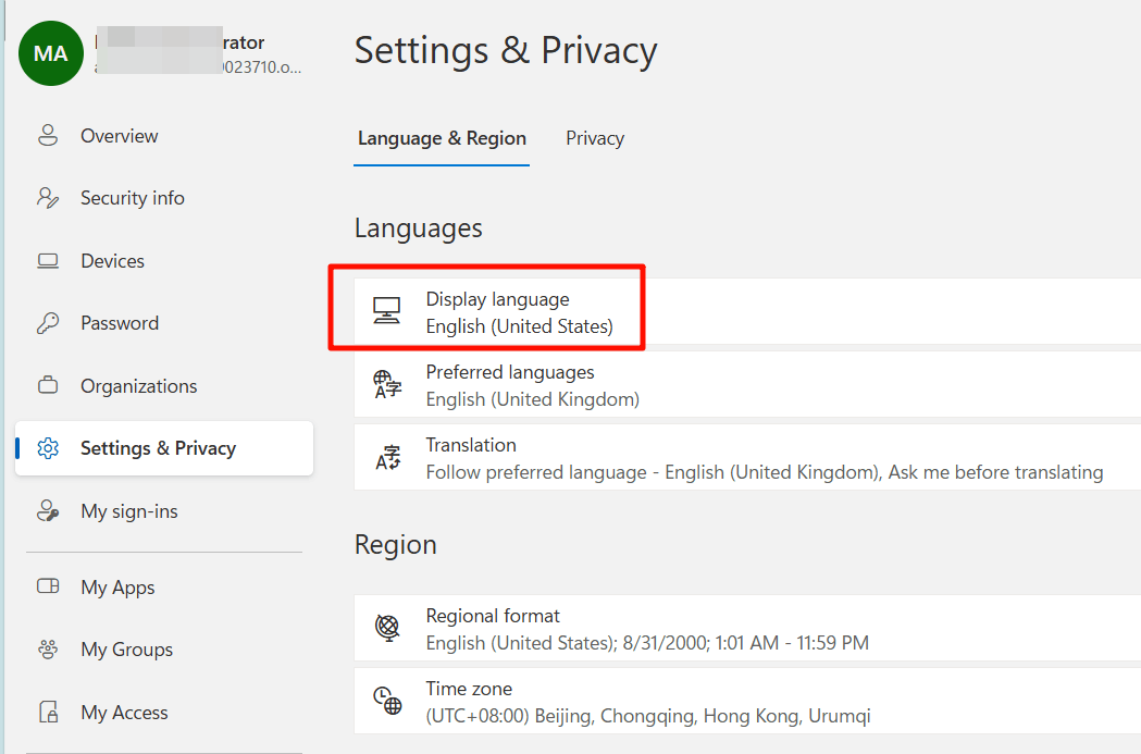why are the OneDrive folders in another language? - Microsoft Q&A