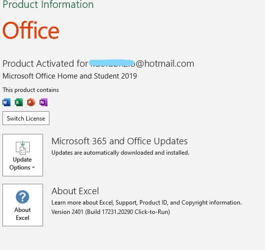 Word & Excel will not 'reactivate' - Microsoft Q&A