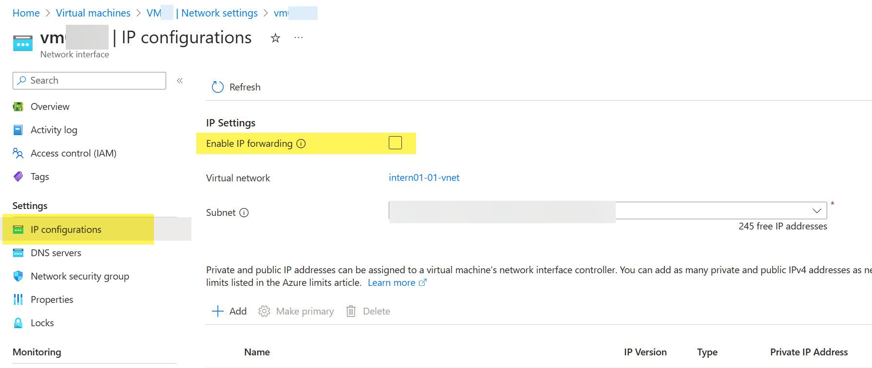 VM connectivity with Route Table - Microsoft Q&A