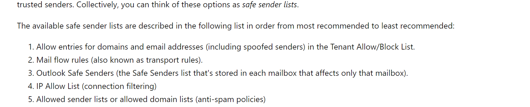 block emails based on headers - Microsoft Q&A