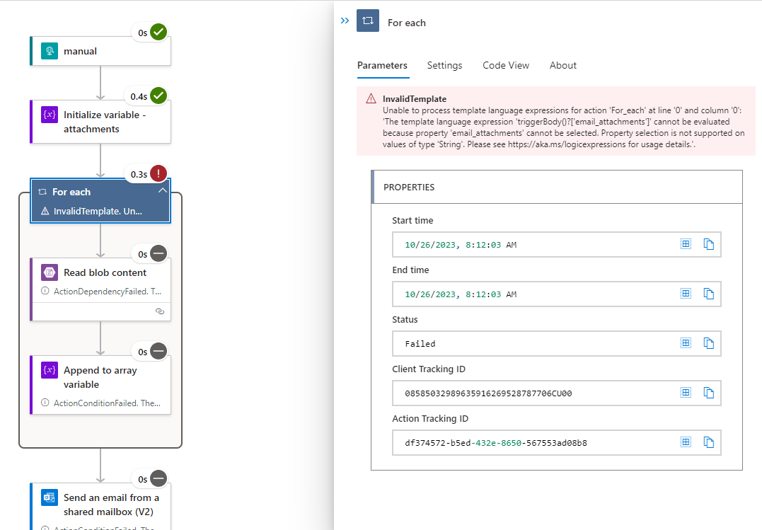 Logic App: How to create email sending notification with multiple attachments? - Microsoft Q&A