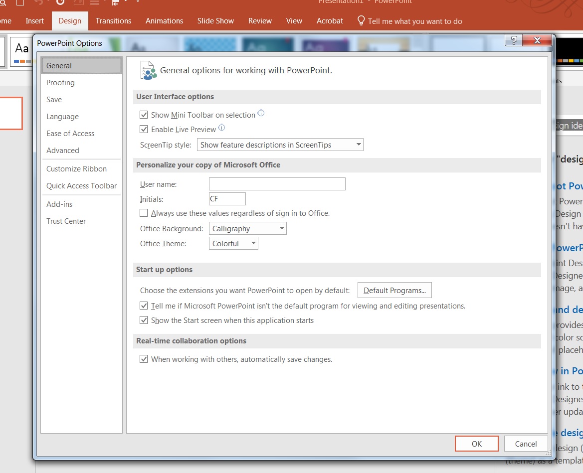 Office intelligent services - Design Ideas - Microsoft Q&A
