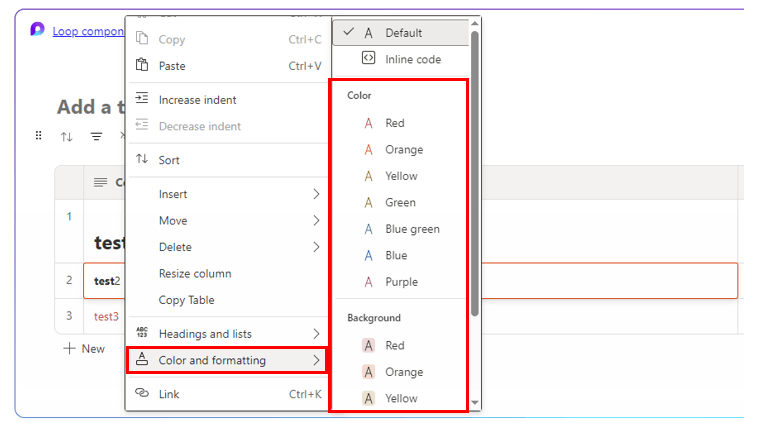 Properties in Microsoft Loop - Microsoft Q&A