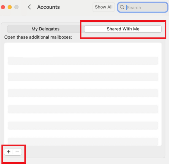 On New Outlook for Mac, shared inbox cannot be seen. Works in Legacy ...