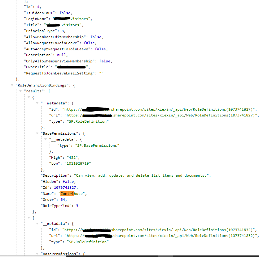 How Can I Perform One Rest Api Call To Query All Users Basepermmisions To A Sharepoint File
