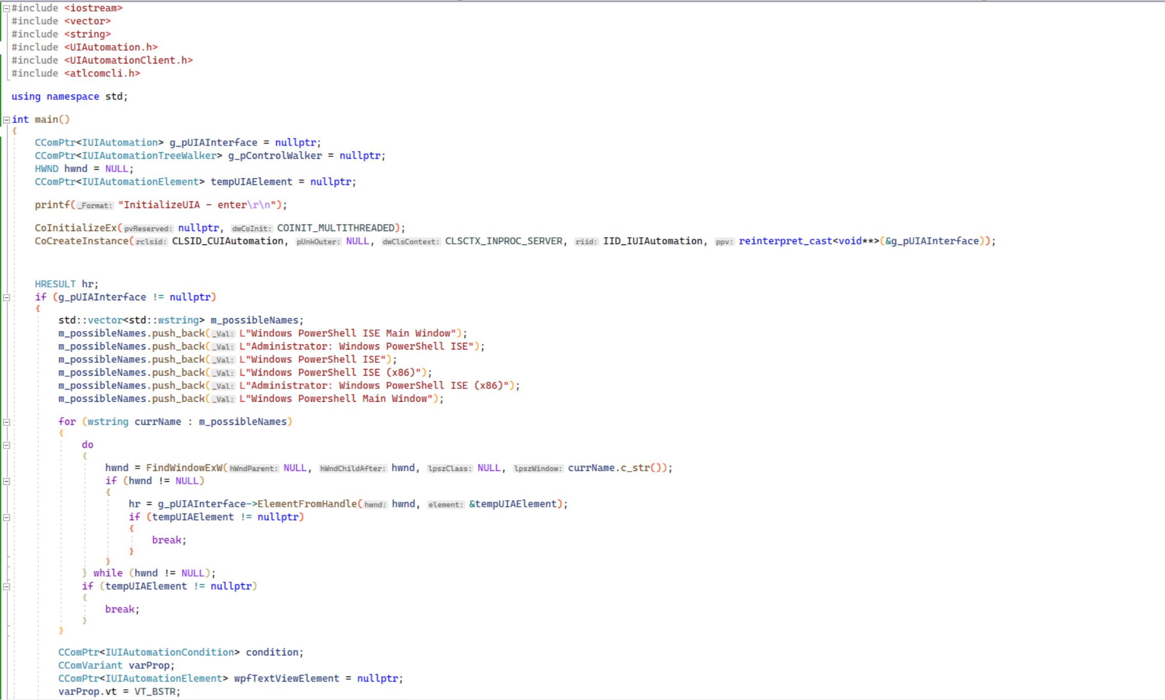 How to use IUIAutomationTextRange::FindText with carriage return\linefeed - Microsoft Q&A