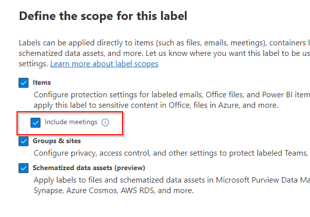 Sensitivity labels on Outlook meetings - Microsoft Q&A