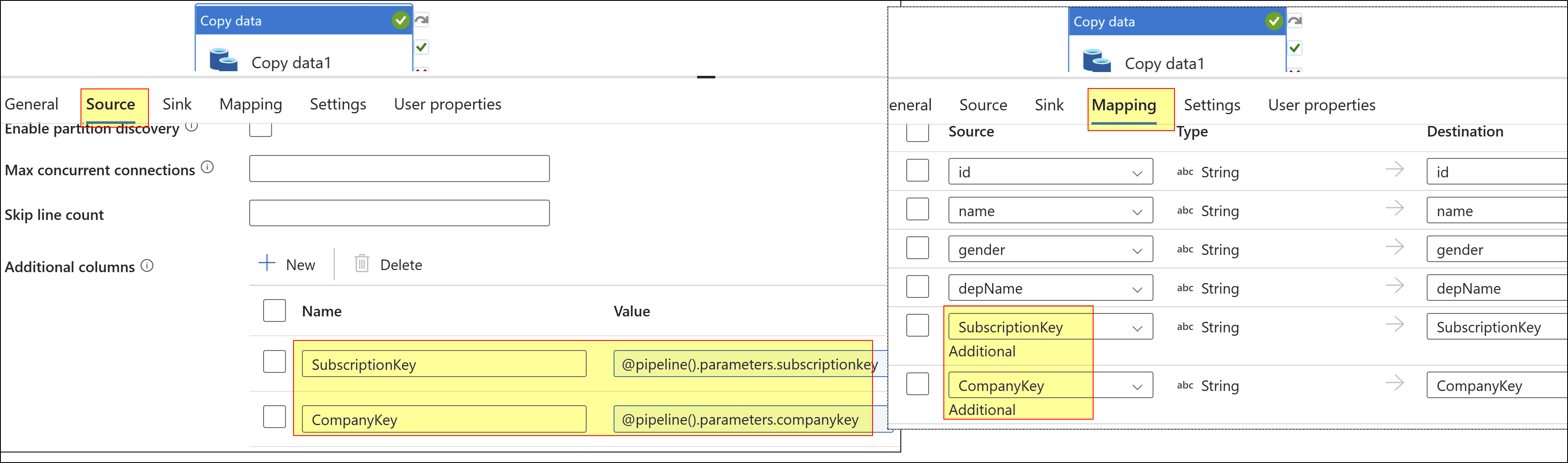 Additional Column Throwing Validation Issue With Azure Sql Data Sink Microsoft Qanda
