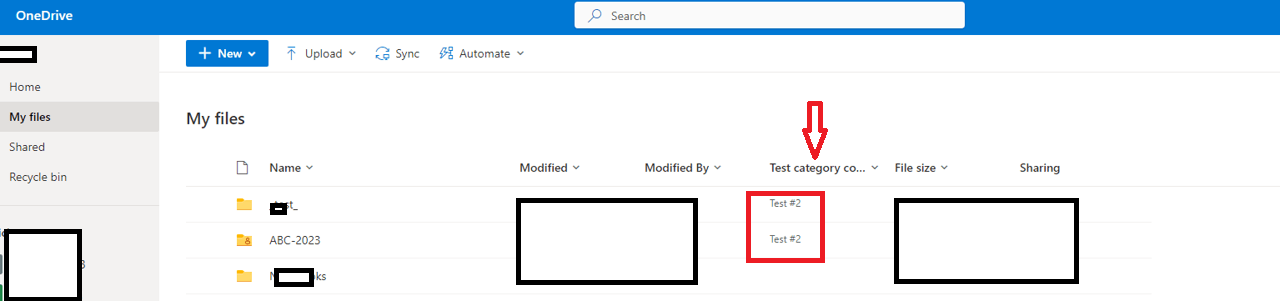 I added a column in OneDrive, how do I edit the values now for the ...