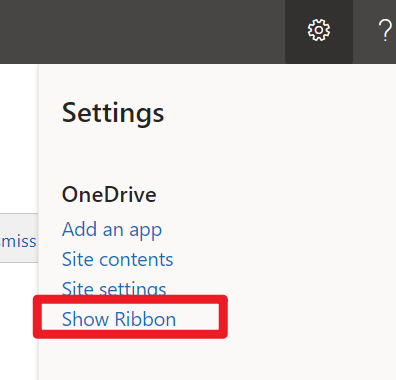 'Create View' option missing from classic OneDrive - Microsoft Q&A