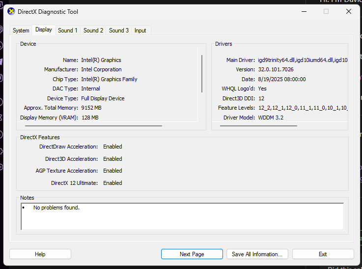 A D3D11-compatible GPU (Feature Level 11.0, Shader Model 5.0) is ...