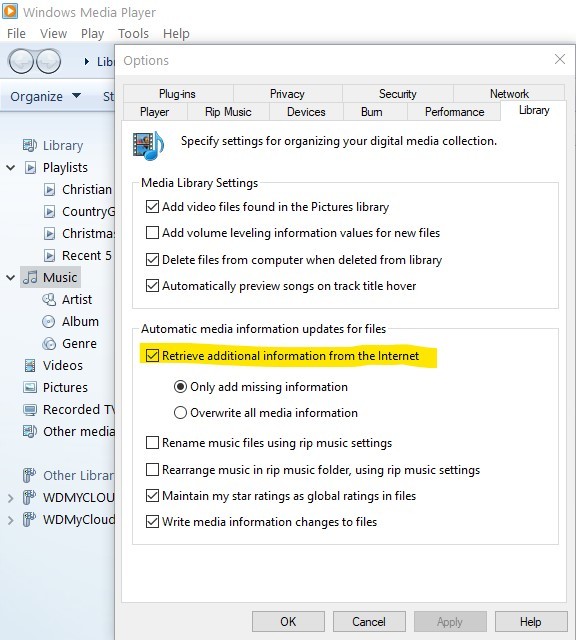 Windows Media Player CD Ripping Questions - Microsoft Q&A