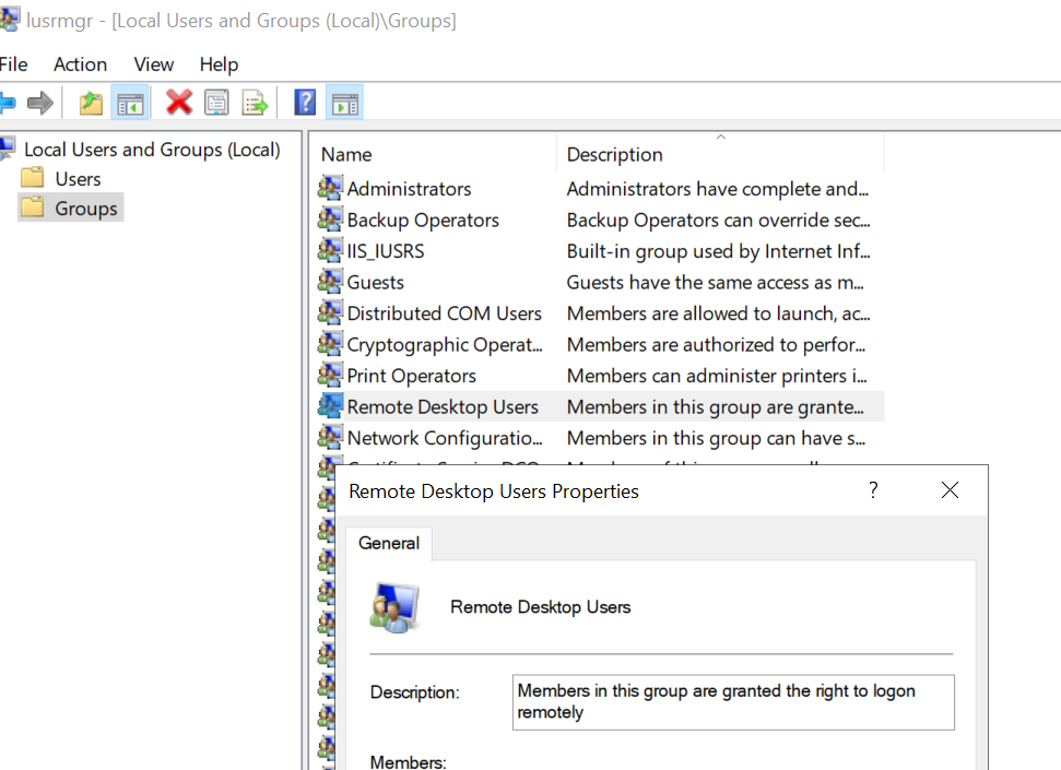 Remote Desktop Services sign-in issue -Need help with granting the ...