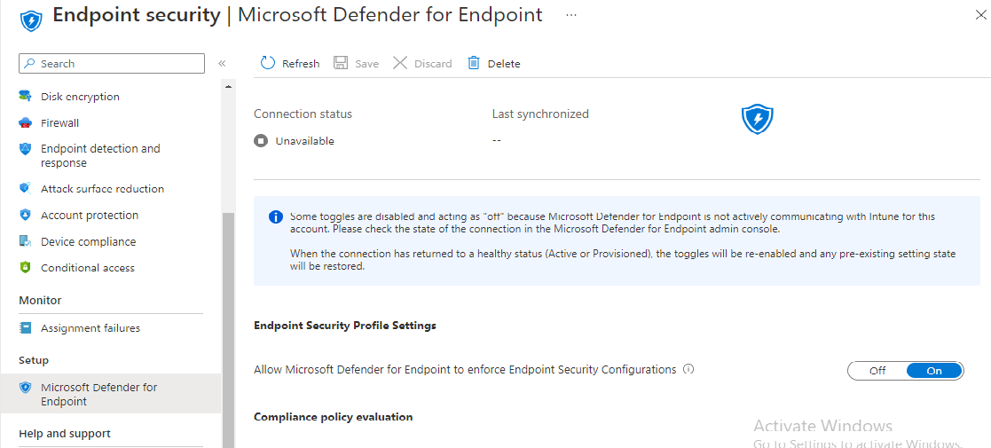 Defender for endpoint integration with Intune - Microsoft Q&A