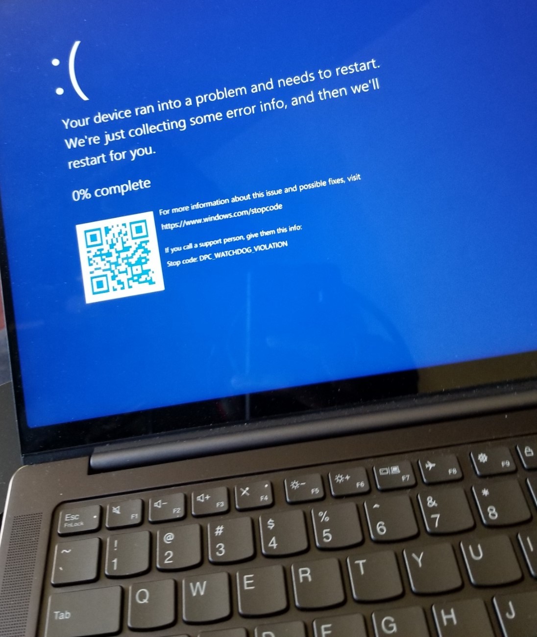 Problem with dpc watchdog violation windows 11 - Microsoft Q&A