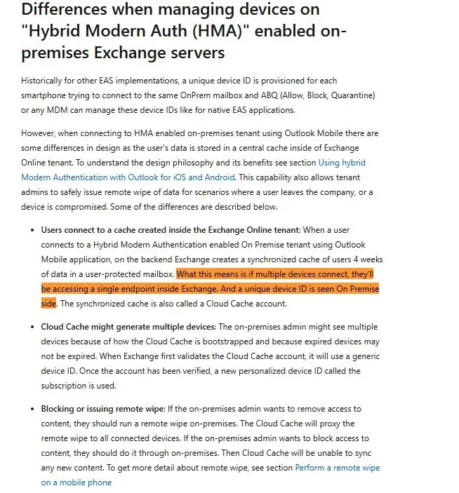 Outlook for iOS/Android bypasses Exchange ActiveSync quarantine for ...