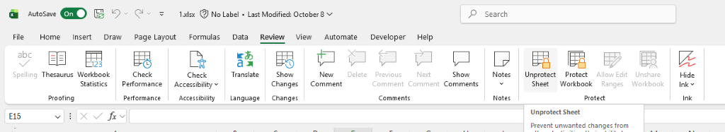 group/ungroup button disappeared (Excel for Windows) - Microsoft Q&A