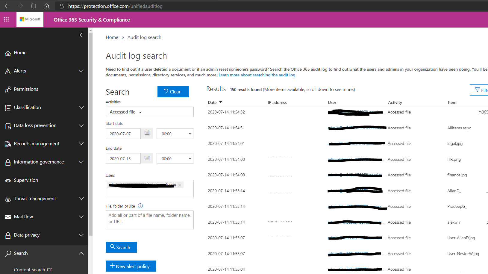 SharePoint Online Auditing - Microsoft Q&A