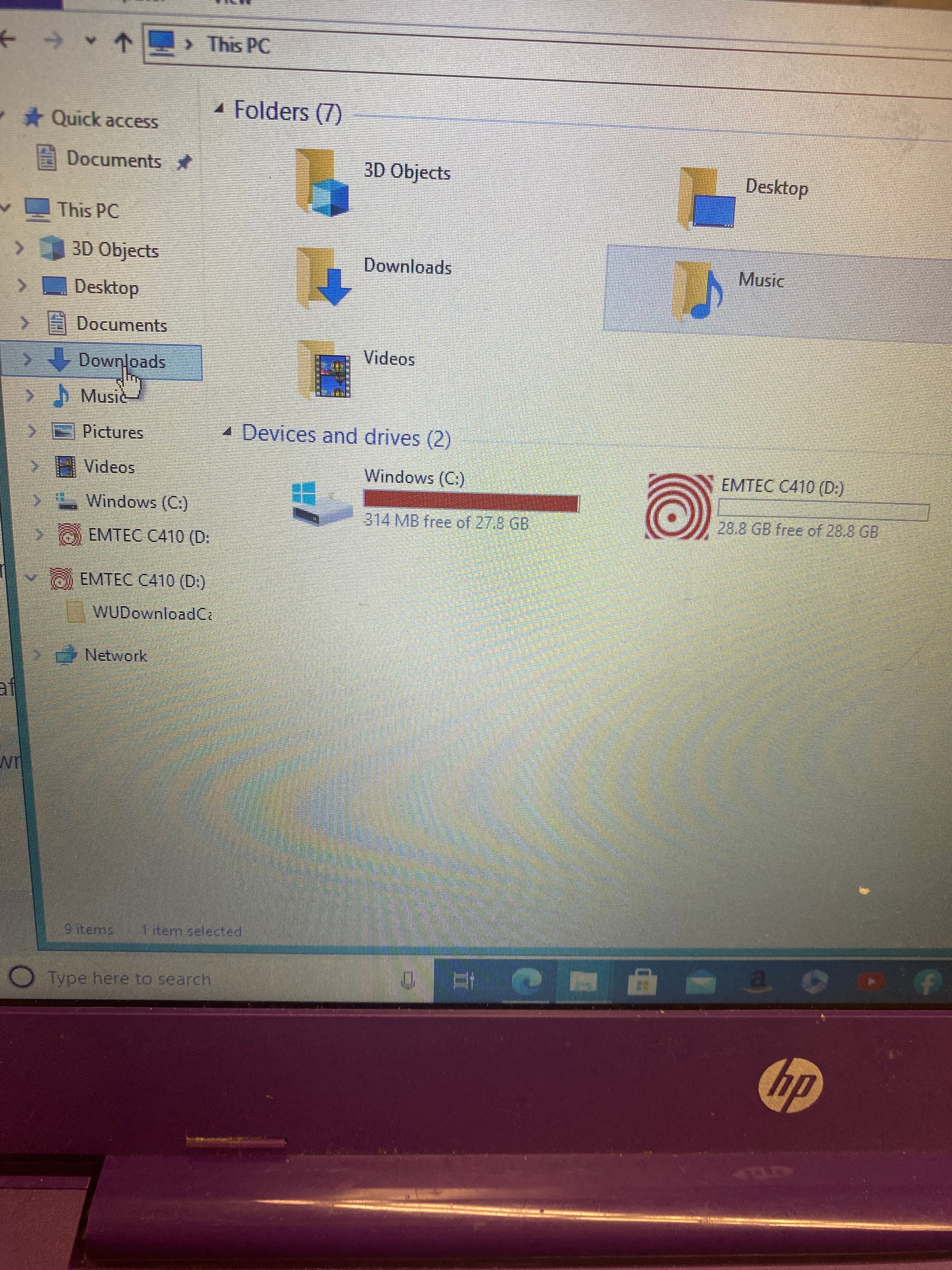 How can I get my downloads to show on my downloads folder? - Microsoft Q&A