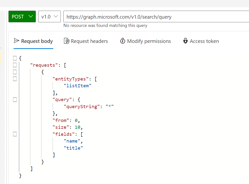 Microsoft Search Graph API returning missing results when using the ... Microsoft Search Graph API returning missing results when using the ...