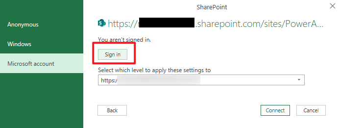 Power Query Using Sharepoint Folder - Microsoft Q&A