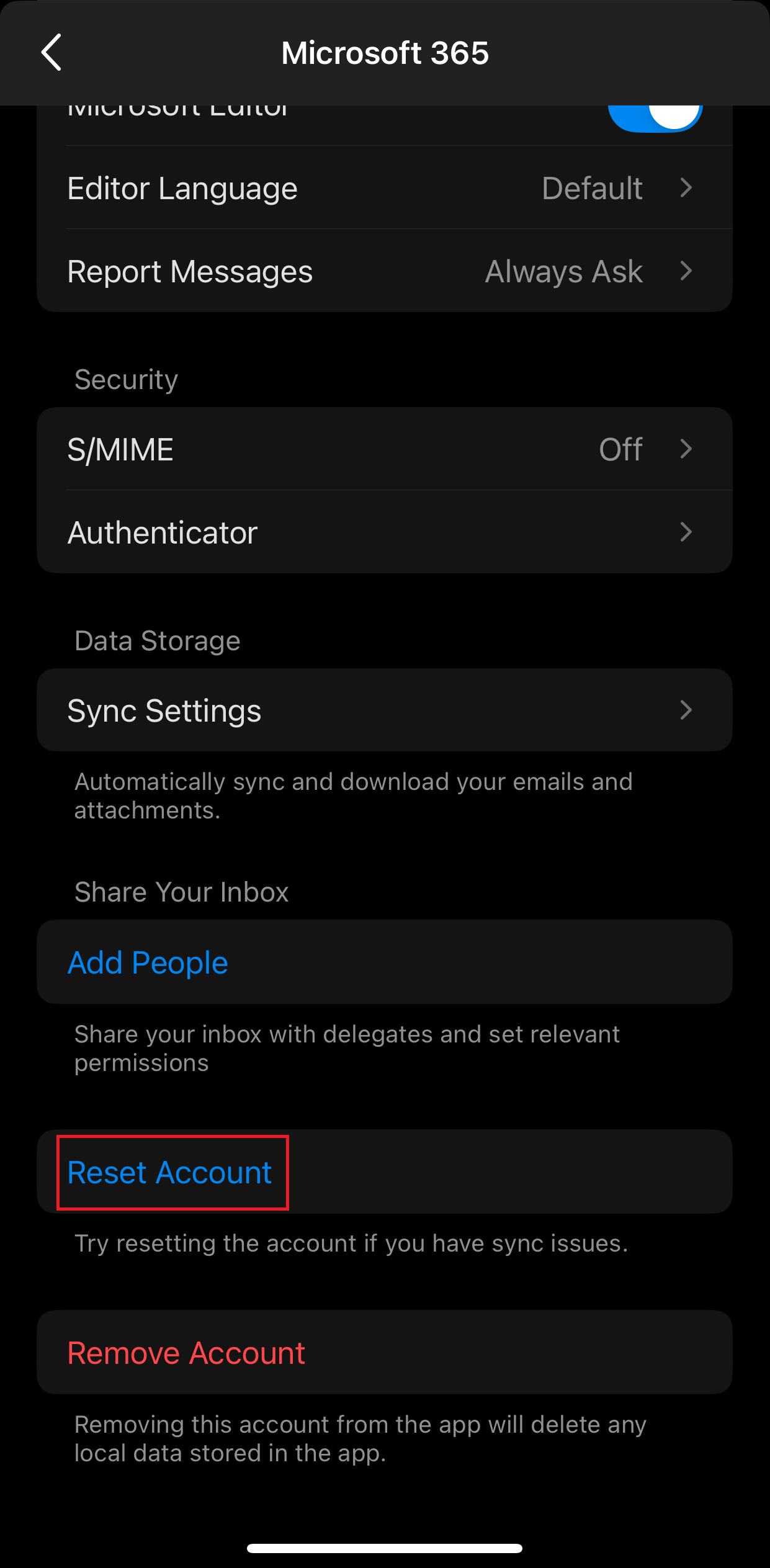 Outlook mobile app not loading emails - Microsoft Q&A
