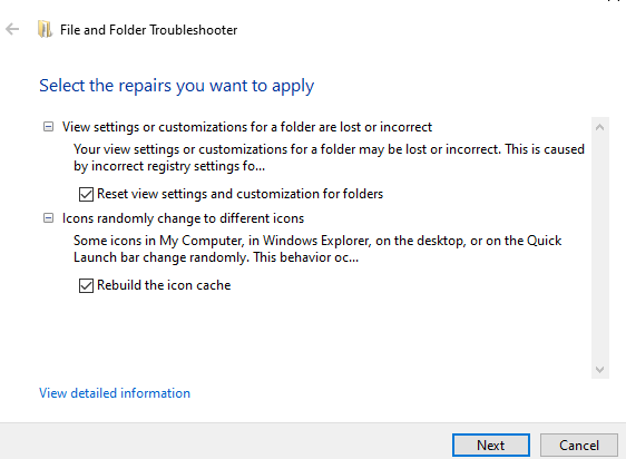 How to MAKE my folders keep the view settings I choose for each one ...