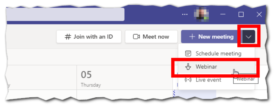 Changing venue of Microsoft Webinar from online to on-site - Microsoft Q&A