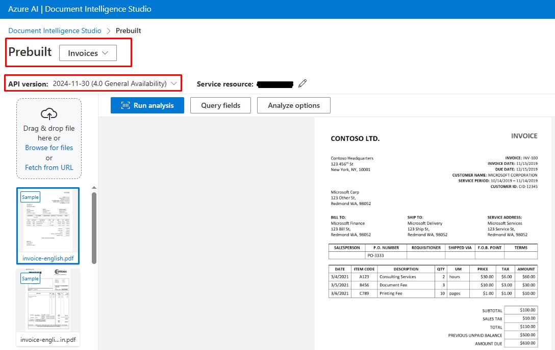 Azure Document intelligence prebuilt model - West US 2 Slow - Microsoft Q&A