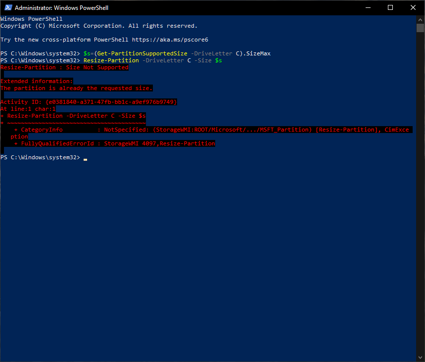 The full capacity of my new SSD is unavailable, and it's not a ...