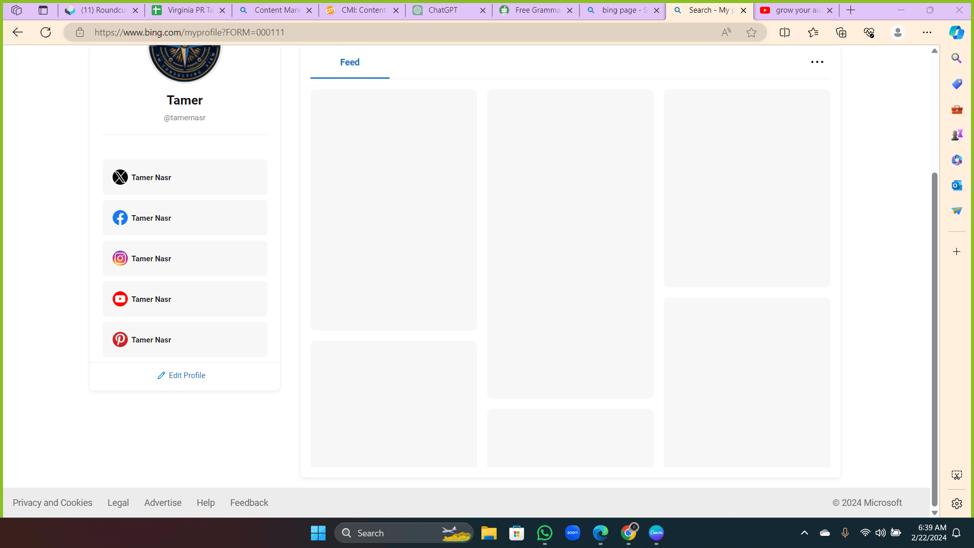 Bing Panel just like Google Knowledge panel - Microsoft Q&A